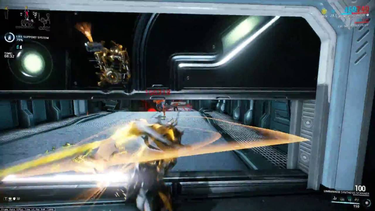 Warframe - LVL 110-200 Catalyst Alert - Solo run with LVL 15 Orthos ...