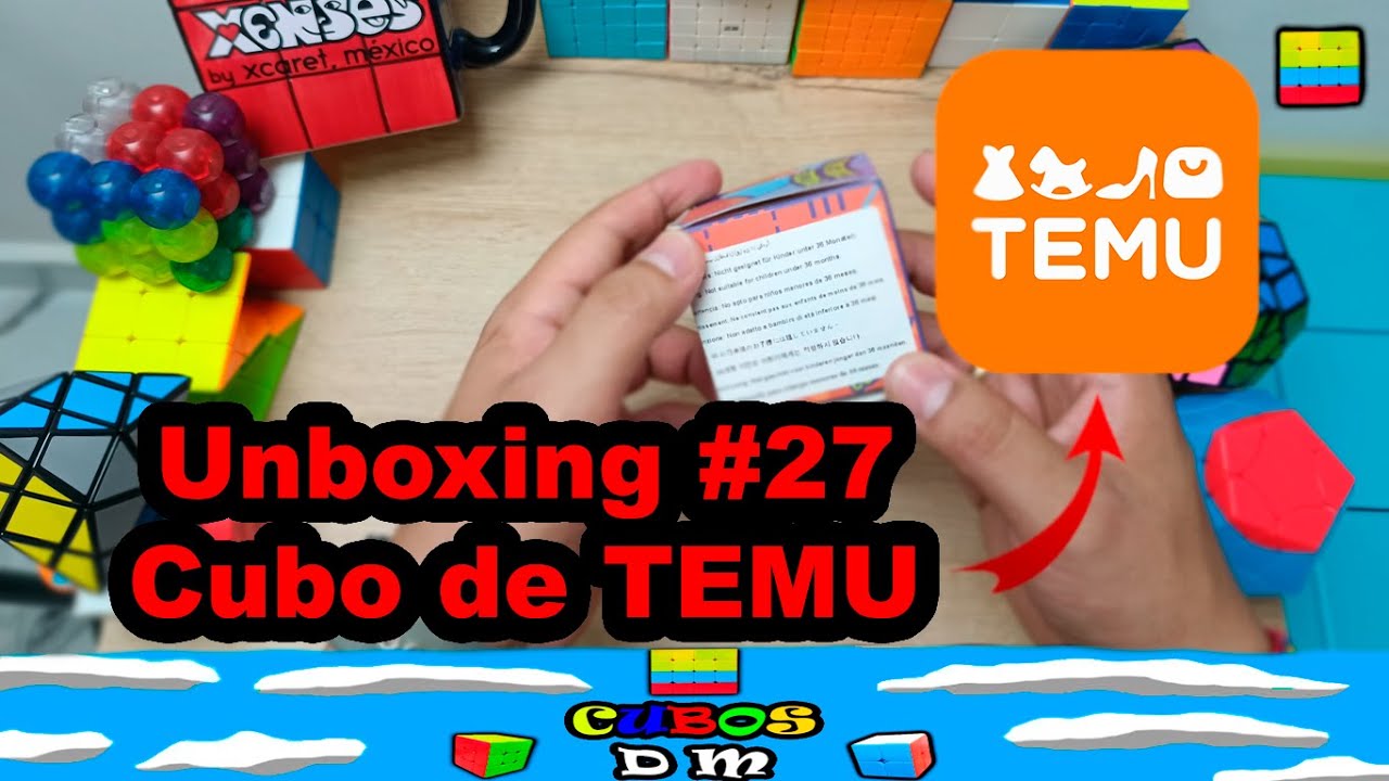 Cubo de TEMU Unboxing #27 + Review | Nuevo cubo para la colección cubos ...