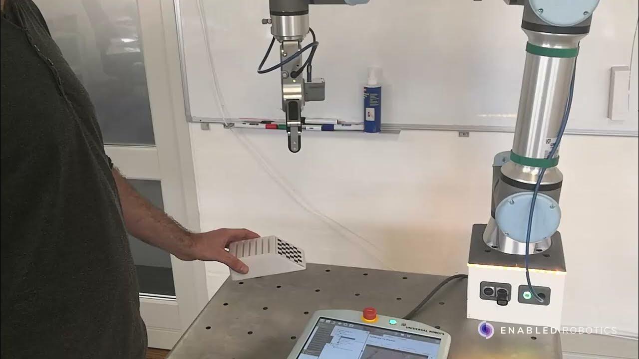 Real-time Visual Tracking - ER-FLEX Mobile Cobot | Enabled Robotics - YouTube