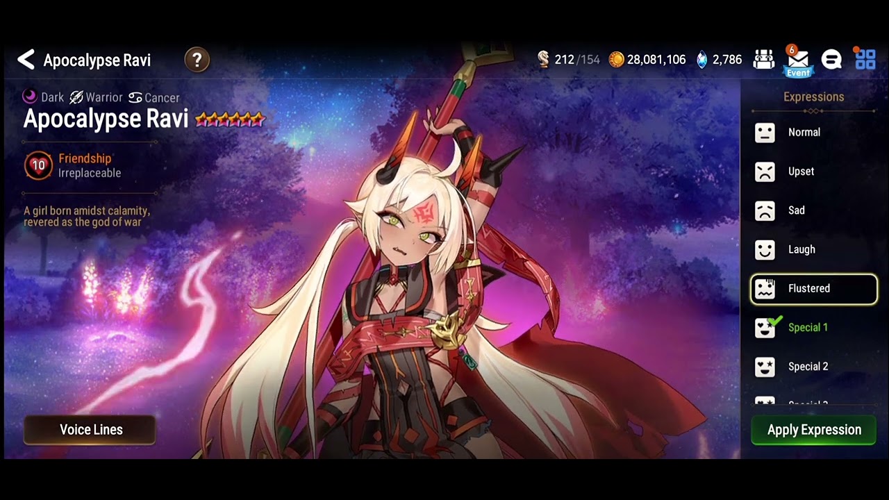 E7 - Avatar of Bloodlust expressions - YouTube