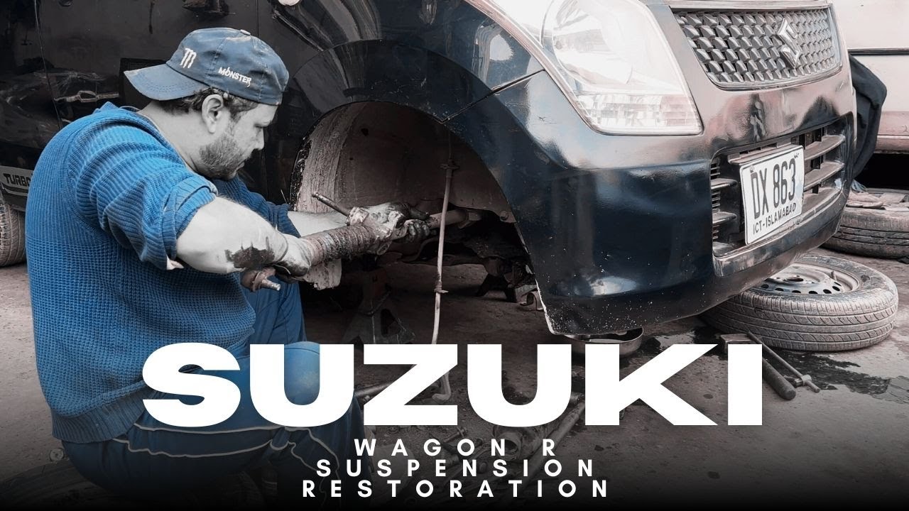 Suzuki Wagon R Suspension Repair Made EASY! - YouTube