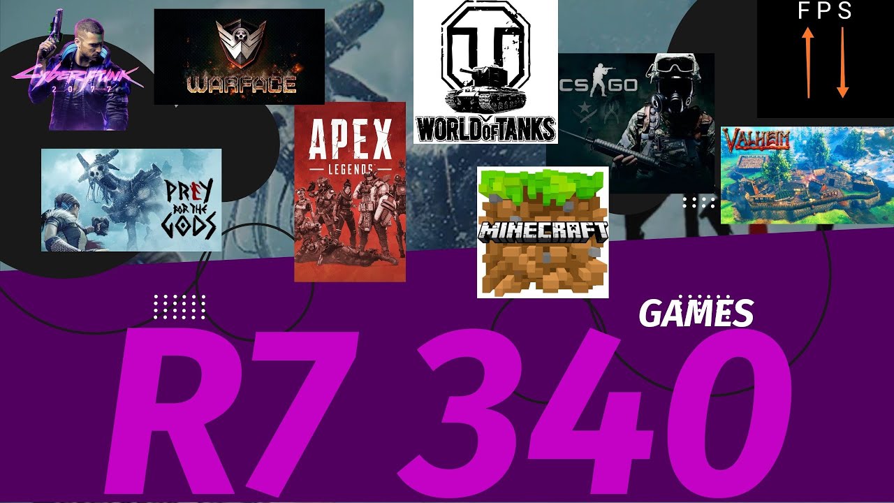 R7 340 vs Games - YouTube