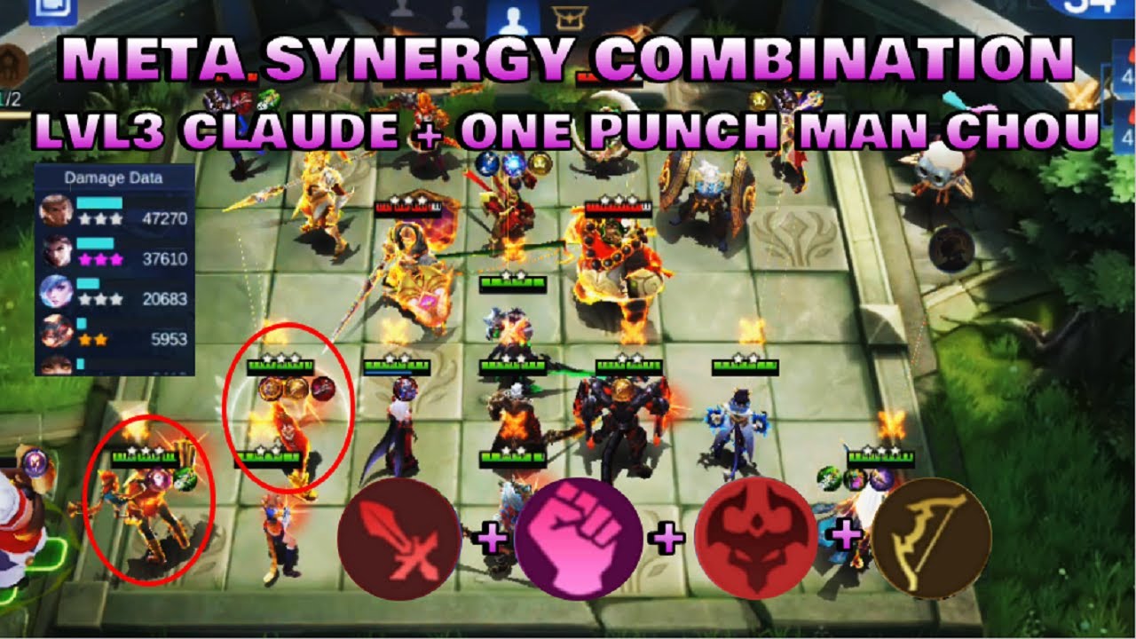 ONE PUNCH MAN CHOU- TOP GLOBAL MAGIC CHESS PLAYER | Mobile Legends Bang ...