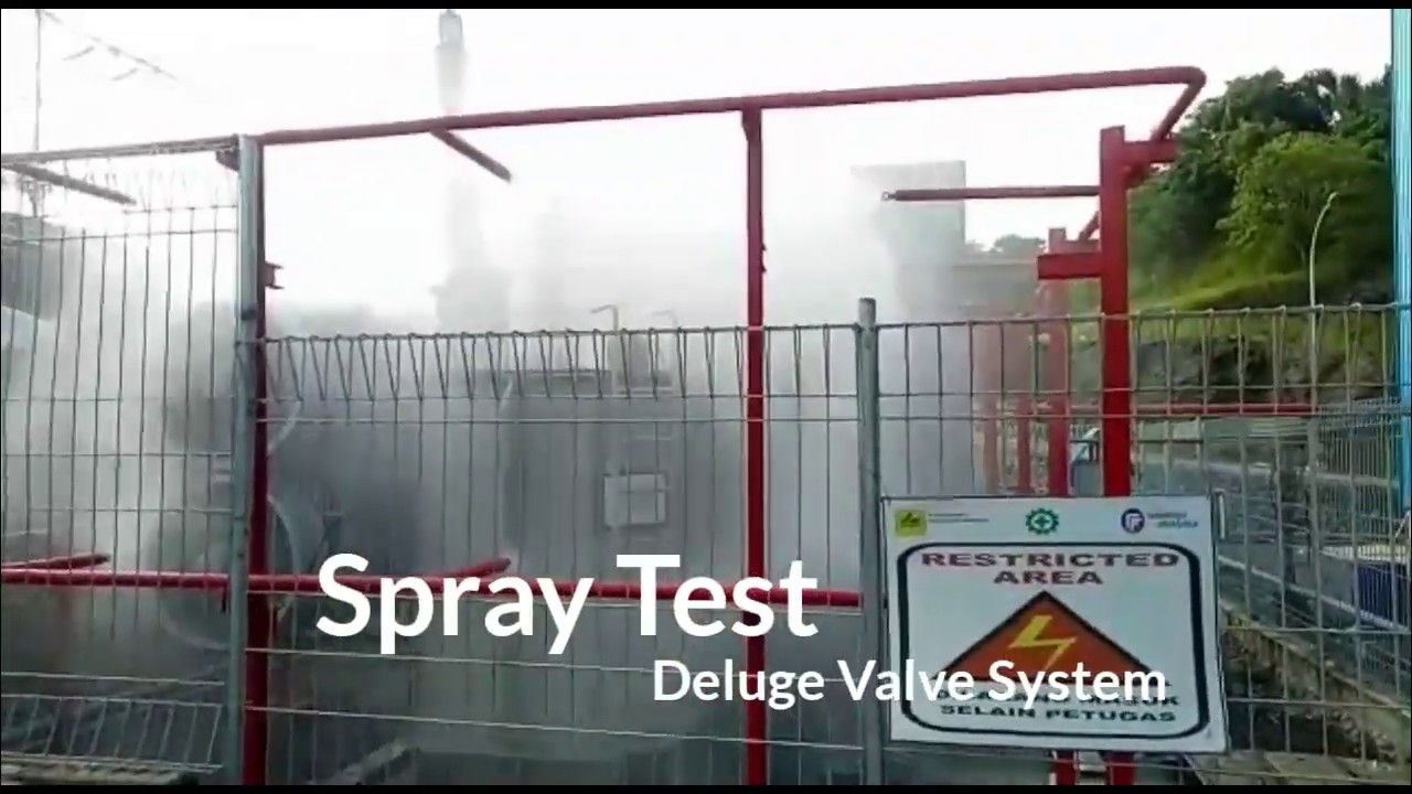 Transformer Fire Fighting Deluge System - YouTube