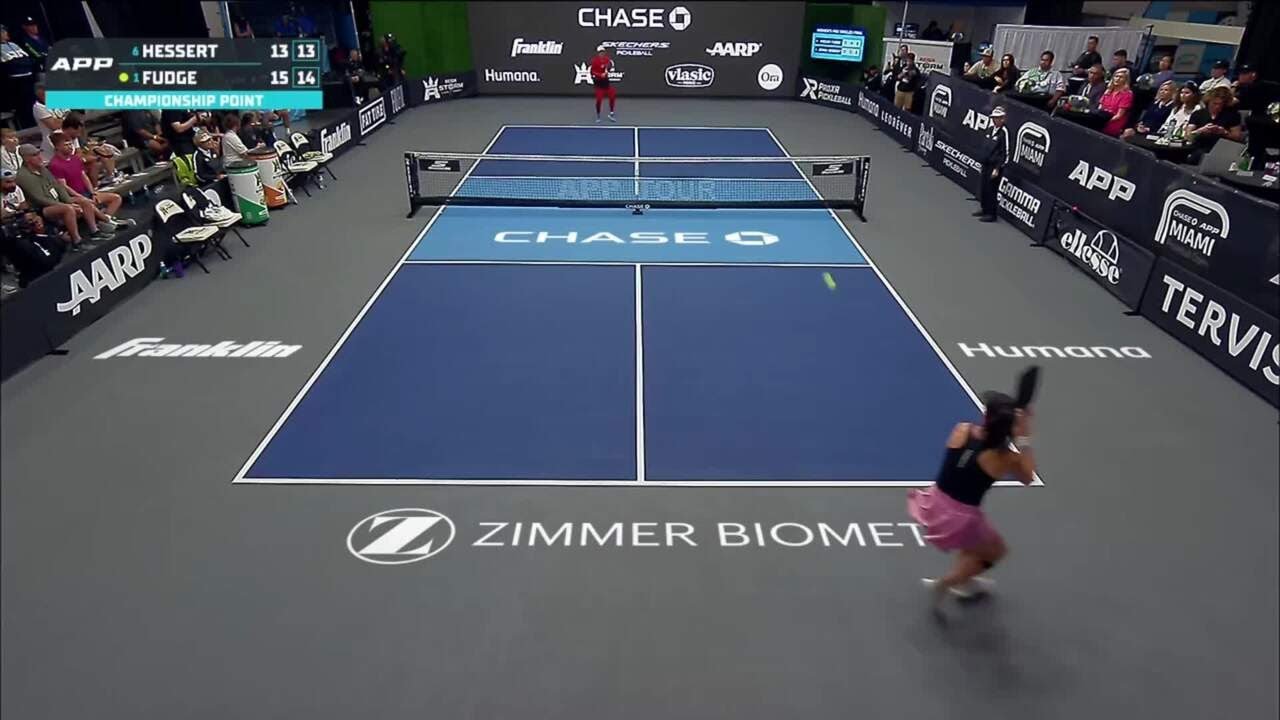 Megan Fudge Captures Gold In Miami | APP Tour | Pickleball - YouTube
