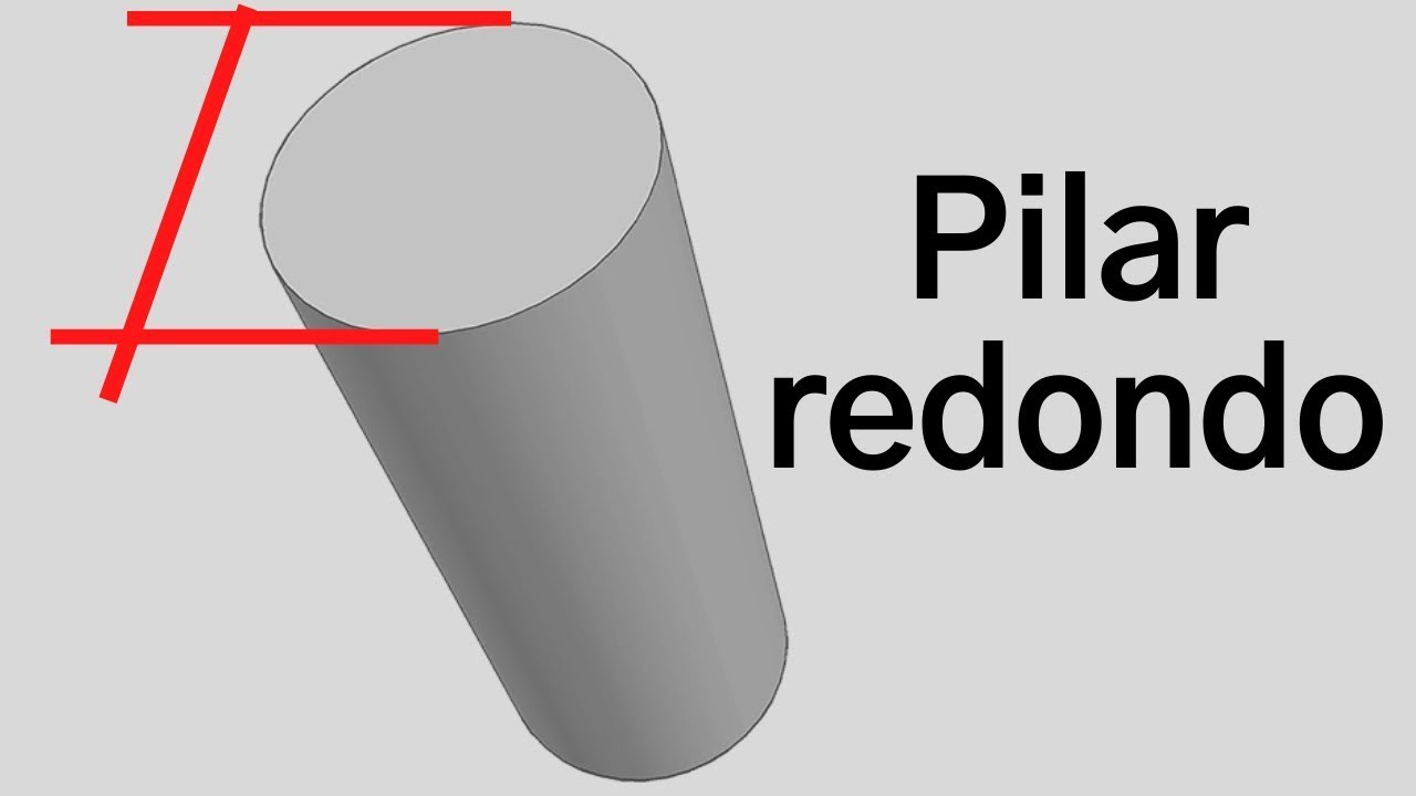 COMO CALCULAR O VOLUME DO CONCRETO DE UM PILAR REDONDO - YouTube