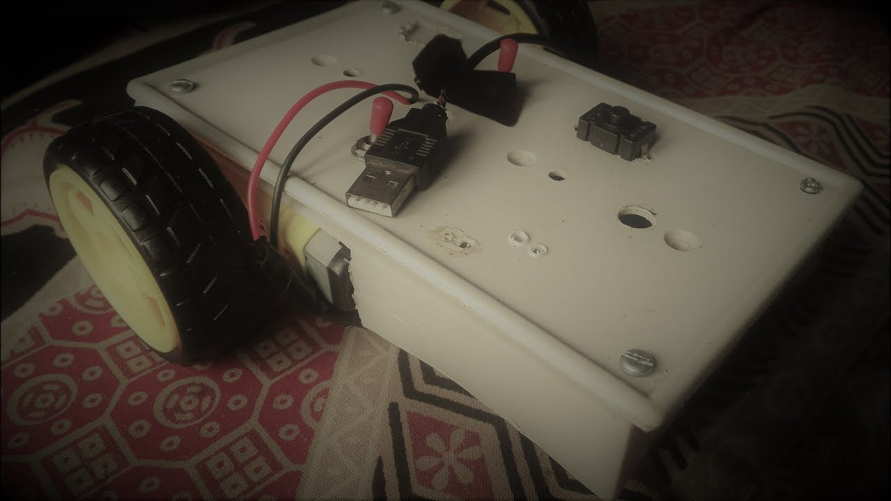 DIY Line following Rover-Bot - YouTube