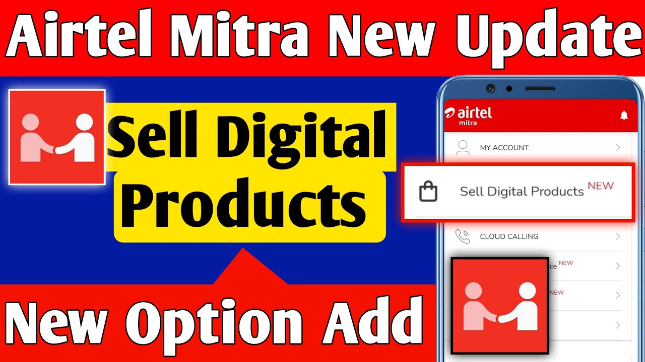 Airtel Mitra App New Update 2022 Airtel Mitra App Sell Digital Products ...