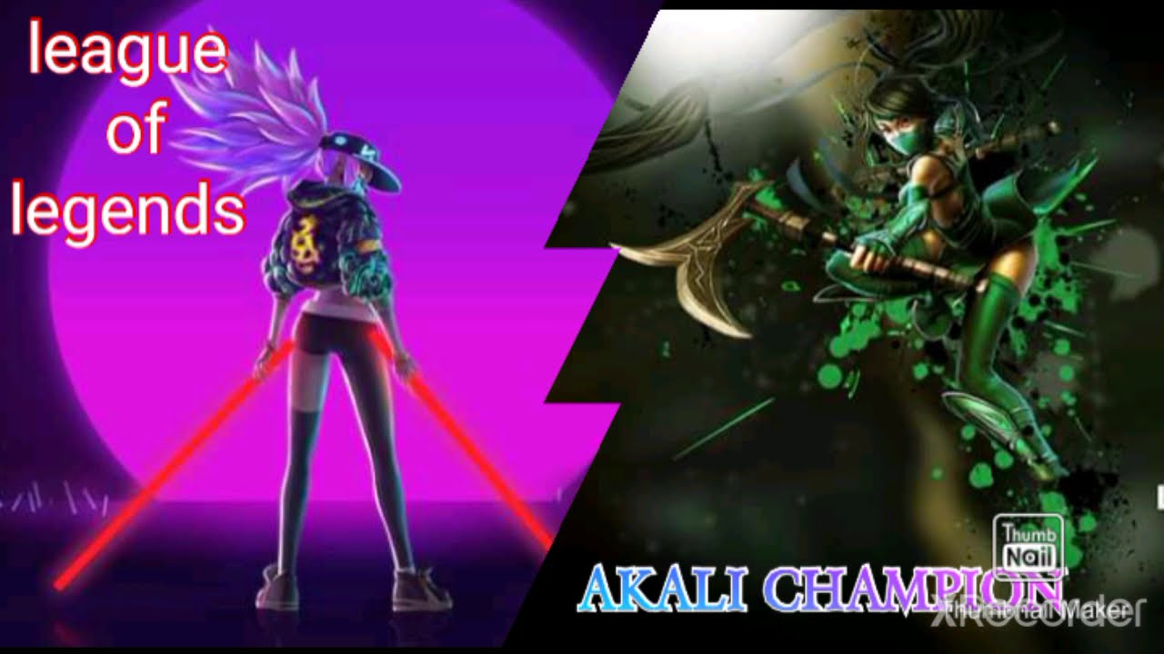 AKALI CHAMPION OVERVIEW , - YouTube