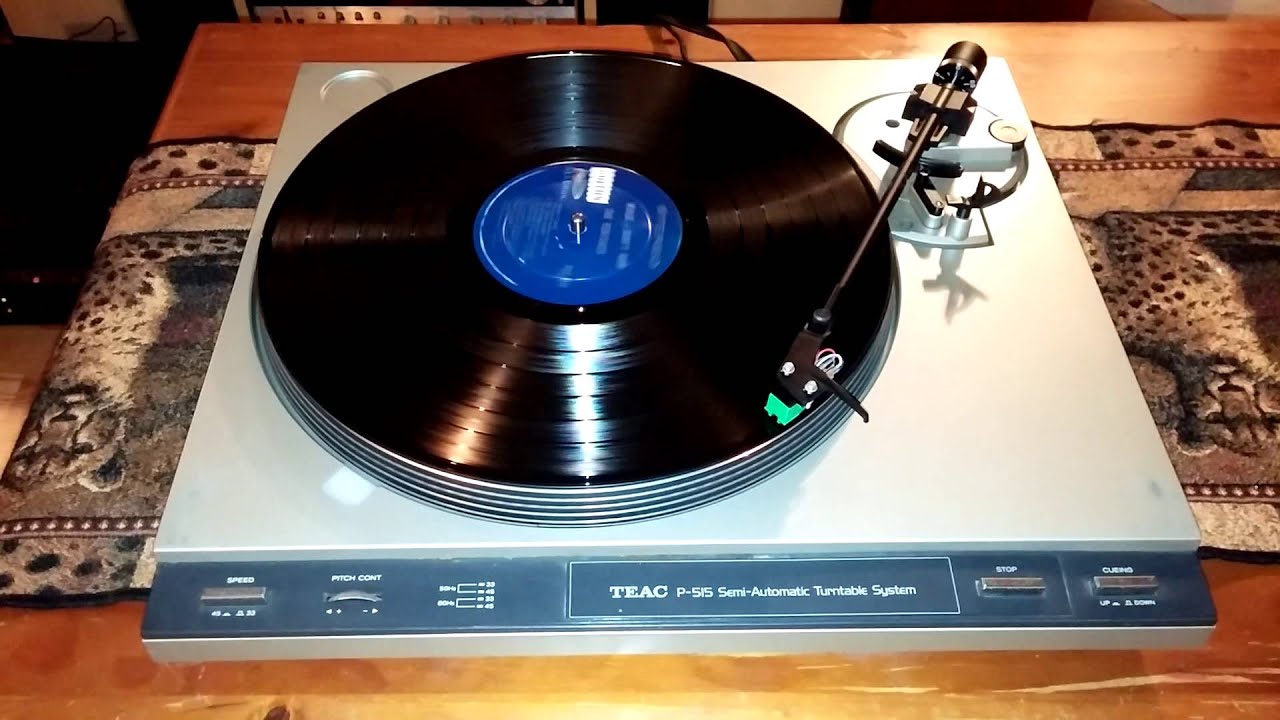 Teac P515 Turntable Demo - YouTube