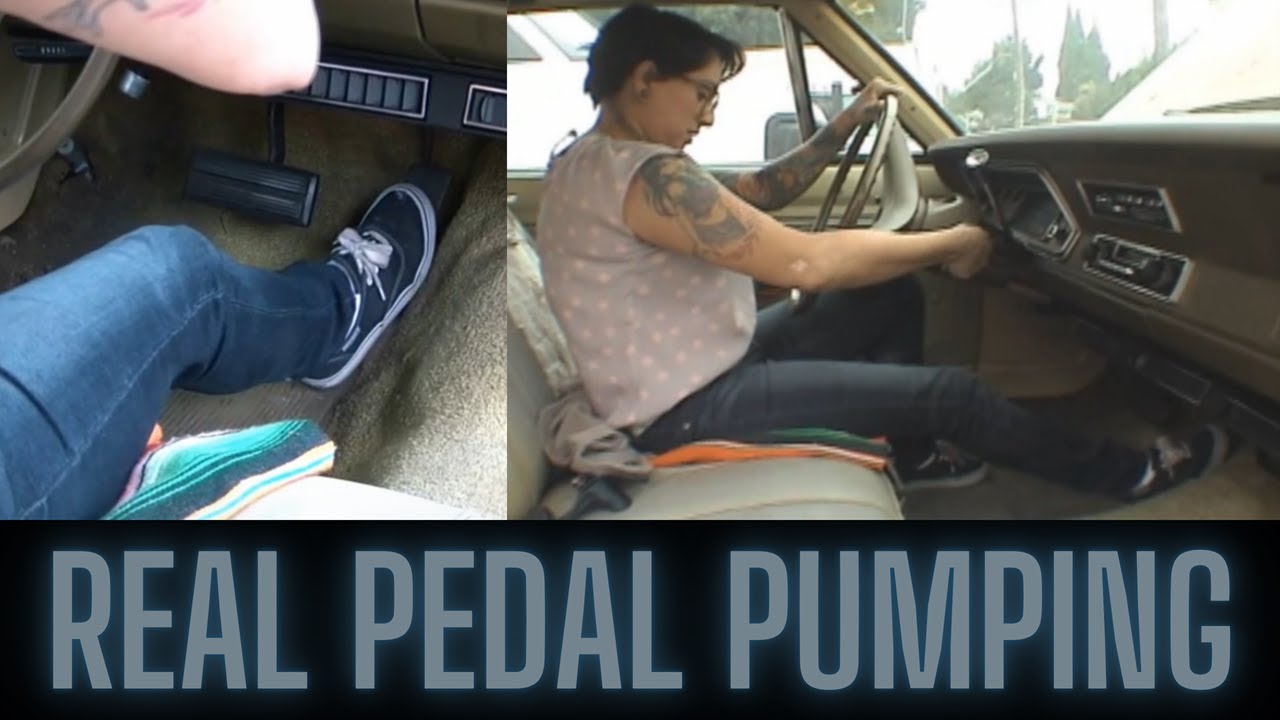 Real Chugging Cold Start 1974 Plymouth Scamp Girl in Worn Vans - YouTube