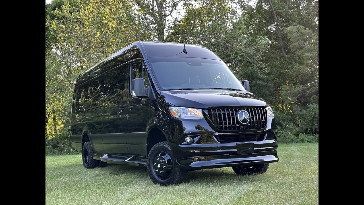 Auto Elite Luxury Conversion Van: Elite Pullman - YouTube