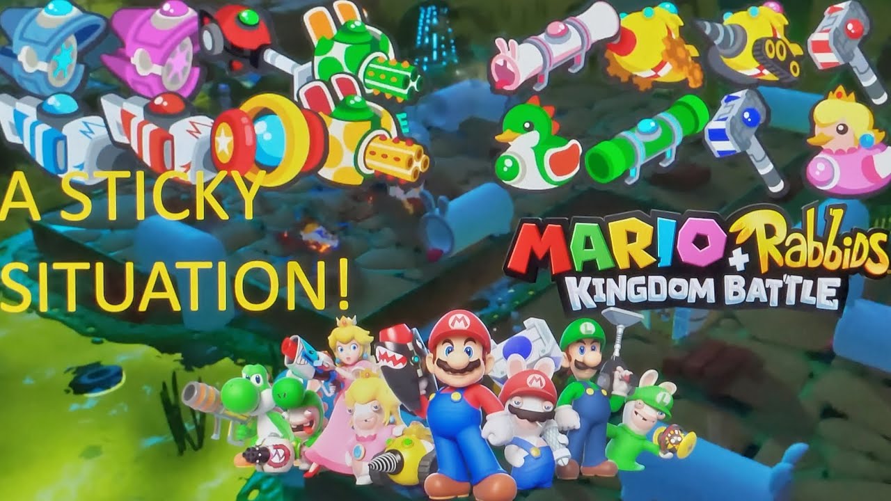 Mario + Rabbids: Kingdom Battle - A Sticky Situation with the Weakest ...