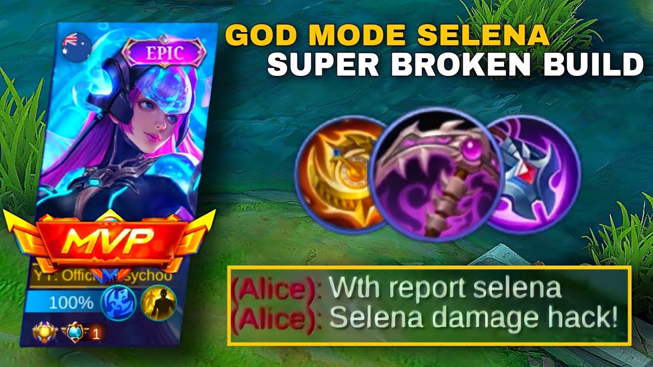 SELENA BEST ITEM BUILD 2022 | SELENA GAMEPLAY | SELENA VIRUS SKIN ...