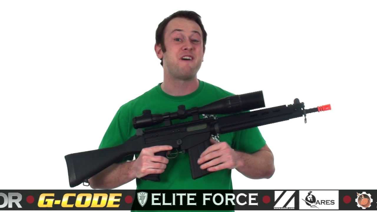 Airsoft GI - Lancer Tactical FAL Tactical and FAL Carbine Full Metal ...