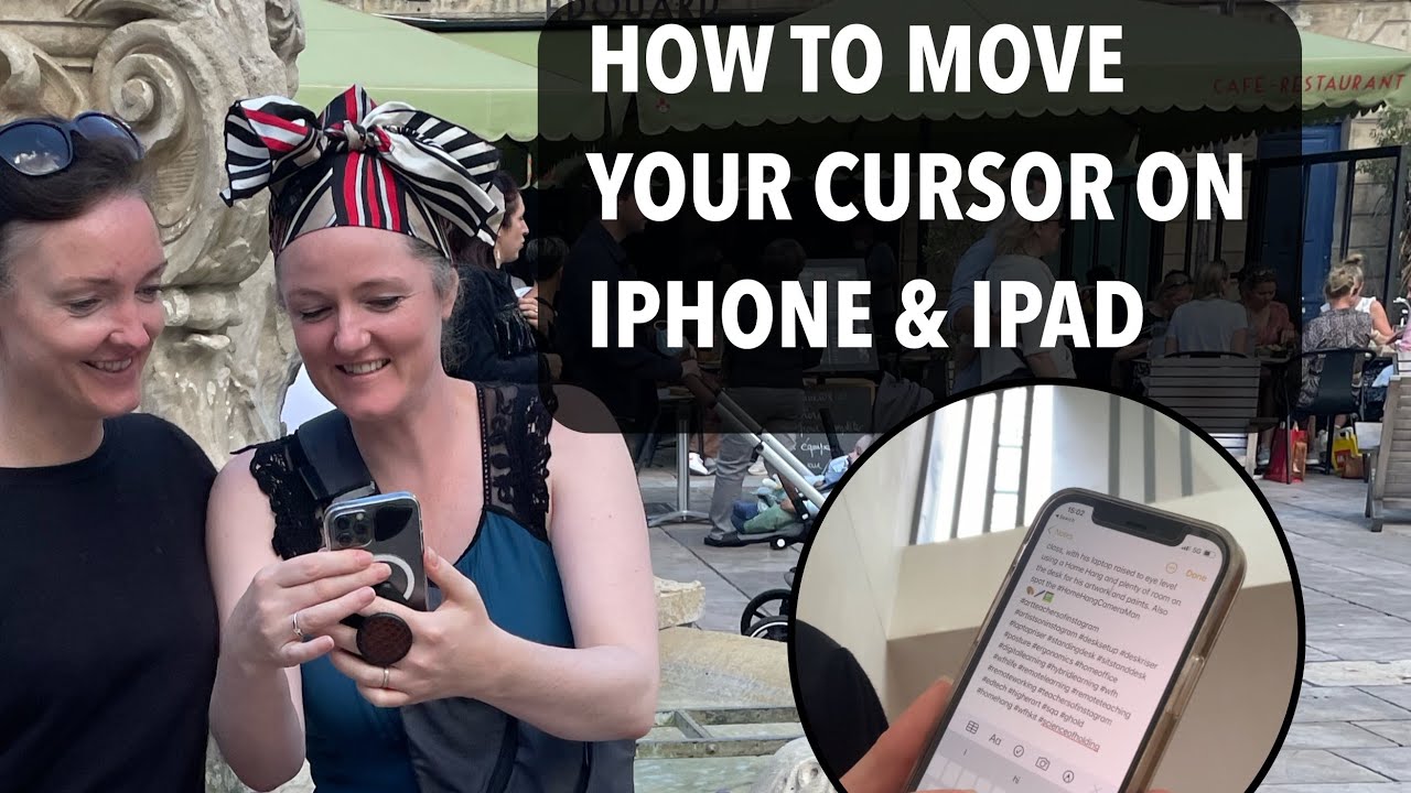 How to place and move your cursor on iPhone, iPad or any other iOS ...