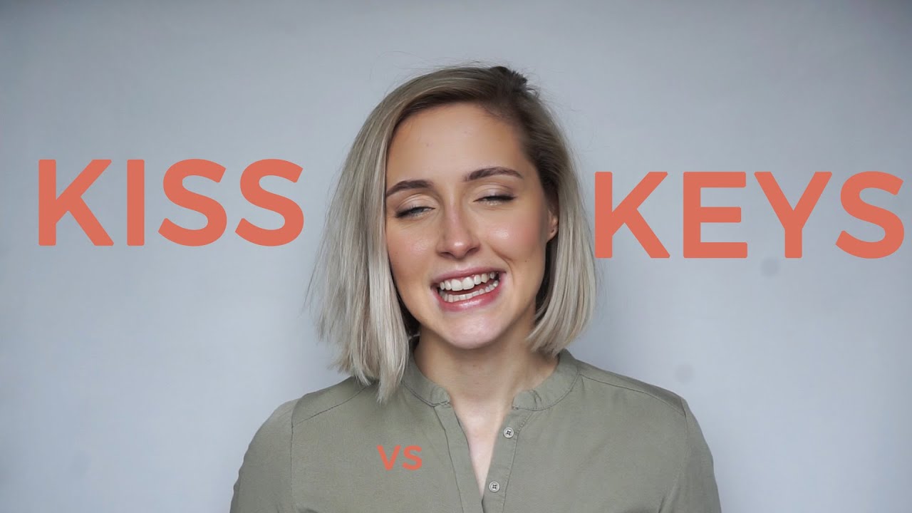 KISS vs.KEYS | AMERICAN ENGLISH PRONUNCIATION - YouTube