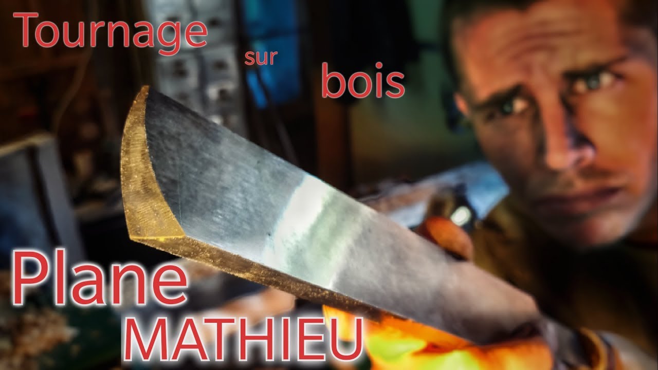 La Plane MATHIEU - Explication, affûtage - tournage sur bois - YouTube