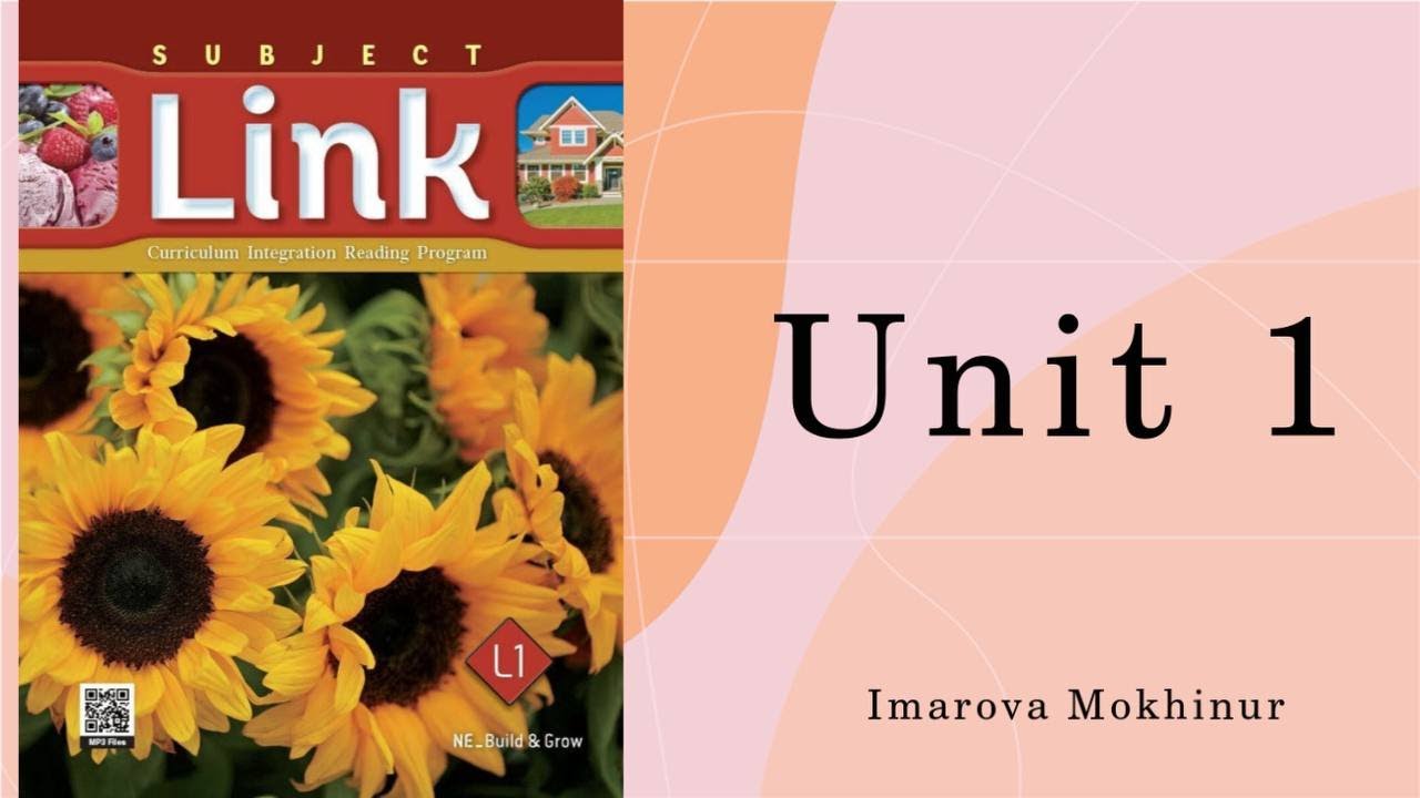 Subject Link Unit 1 - YouTube