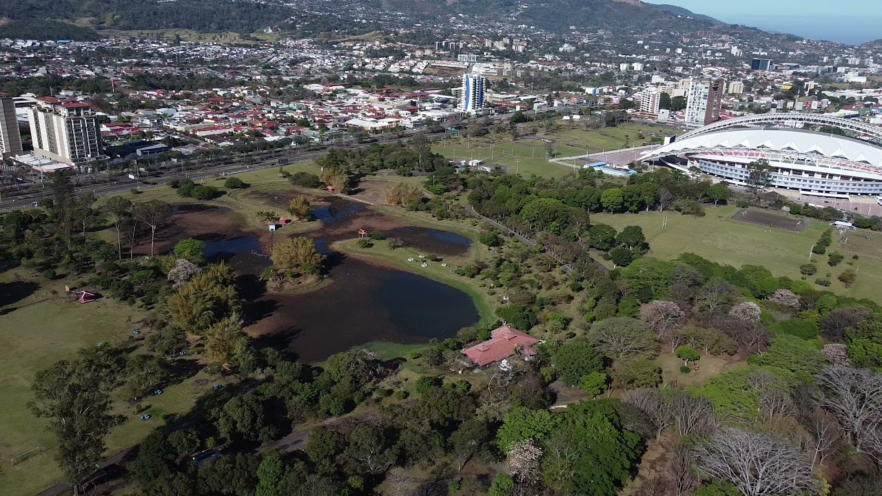 LA SABANA METROPOLITAN PARK SAN JOSE COSTA RICA | MAVIC MINI FOOTAGE ...