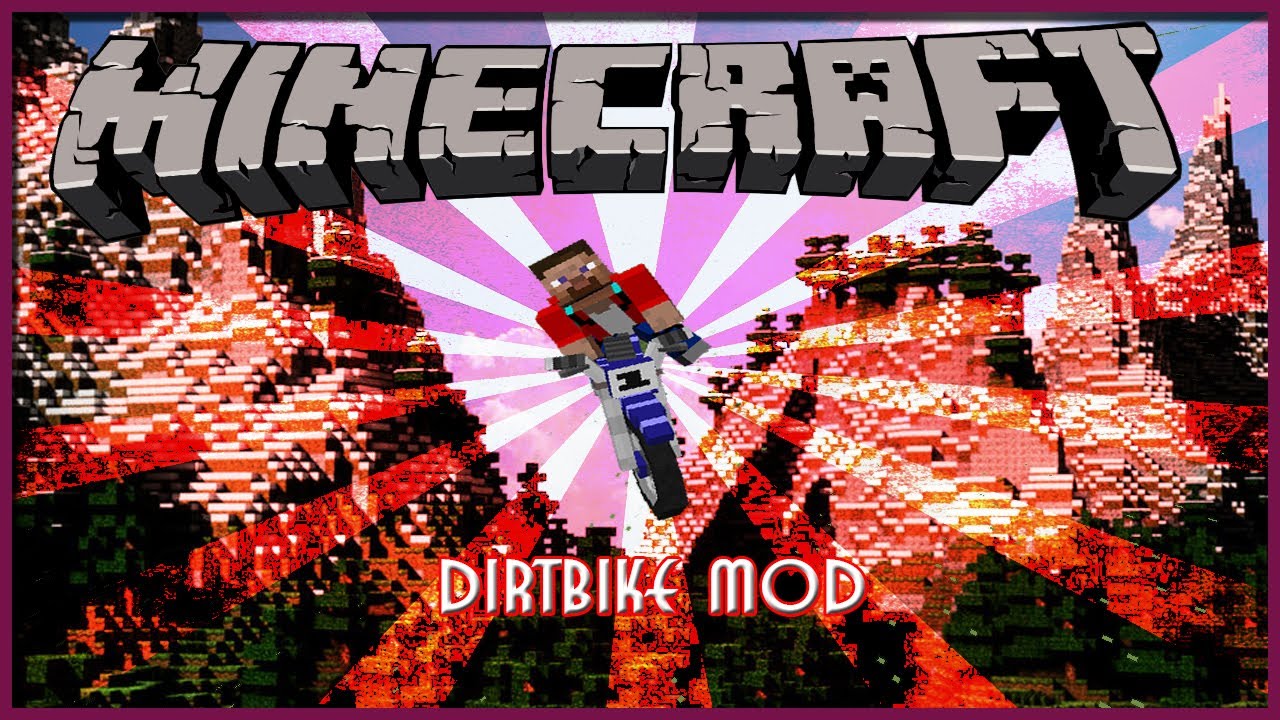 Dirt Bike Mod Review (Minecraft 1.6.4) - YouTube