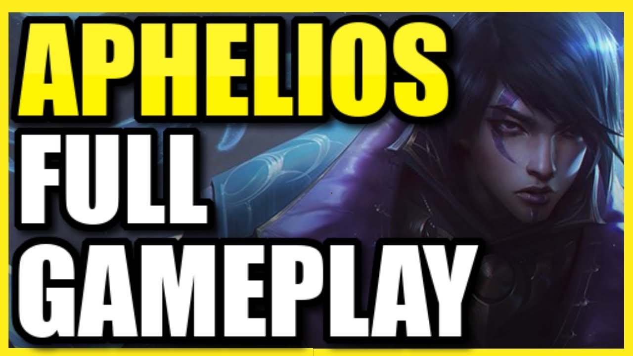 WORLDS FIRST APHELIOS GAMEPLAY (NEW CHAMPION!) FULL GAMEPLAY OF ...