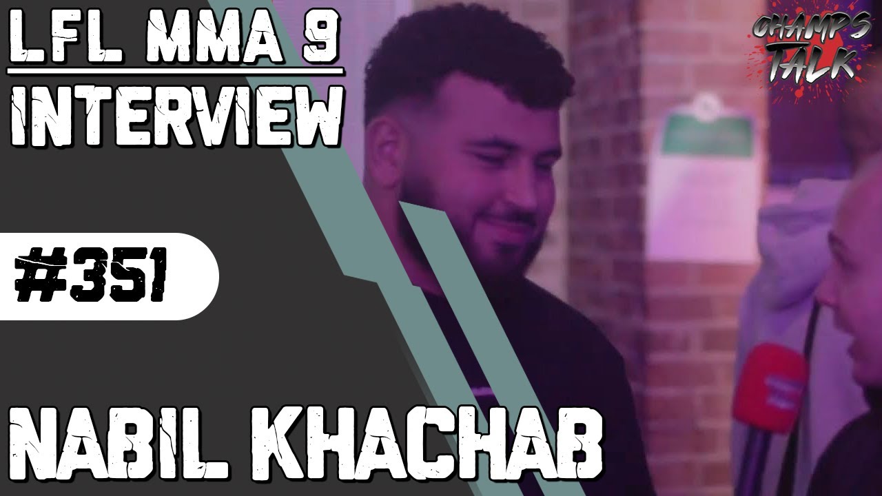 Nabil Khachab over Glory Kickboxing, sfeer bij LFL, en meer ...