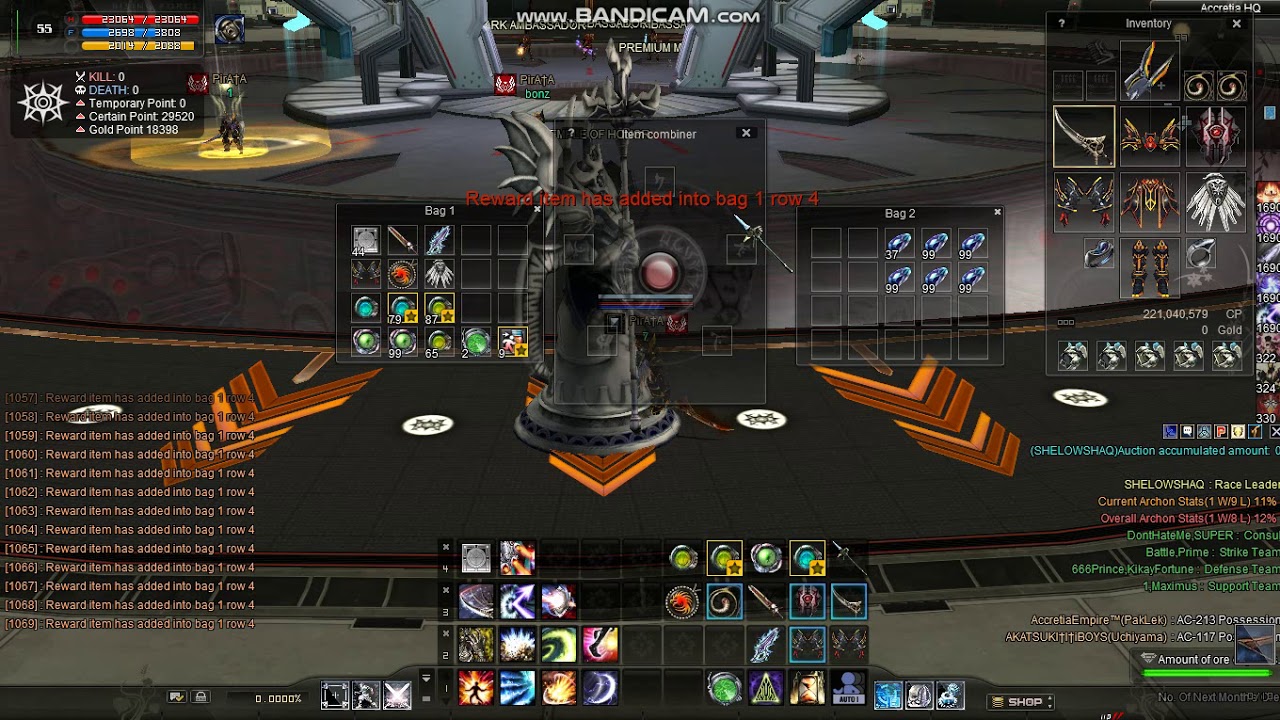 RF War Of Nations - +5 Pinoca (3 Bags CRYSTAL TALIC xD) - YouTube