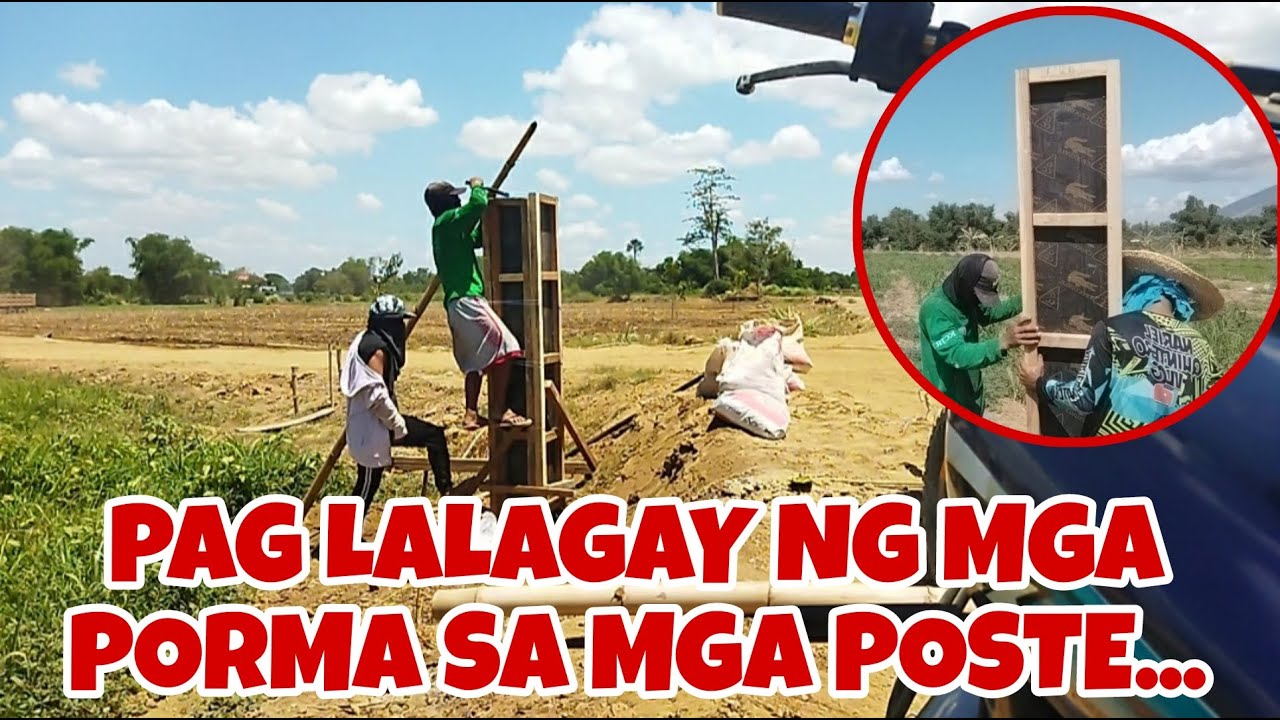 P1 PAG LALAGAY NG MGA PORMA SA MGA POSTE... - YouTube