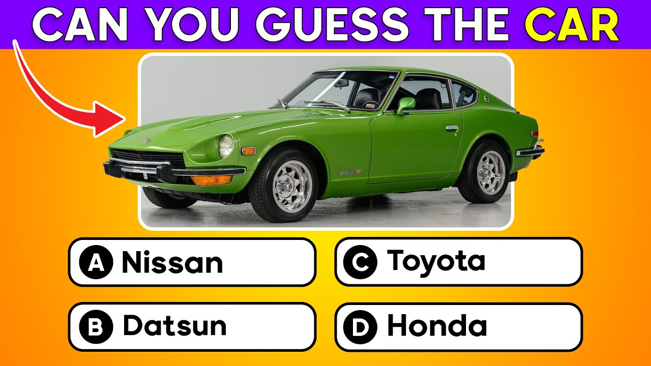Classic Car Quiz | Guess These 1970s and 80s Japanese Classic Cars! Can ...