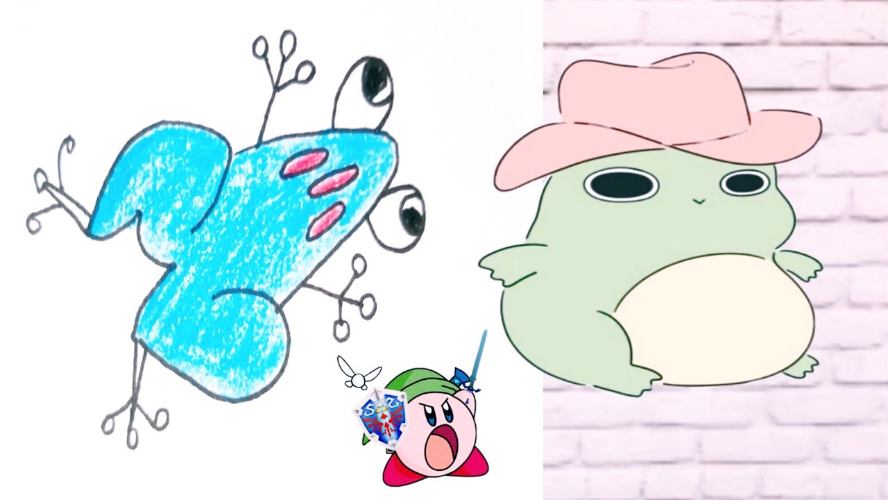 HOW TO PAINTING FROG FOR KIDS, SO EASY, STEP - BY - STEP 🐸🐸 - YouTube