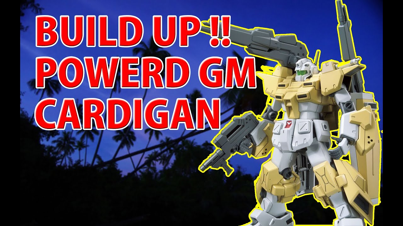 Gunpla Stop Motion Movie POWERED GM CARDIGAN from Gundam Build Fighters ...