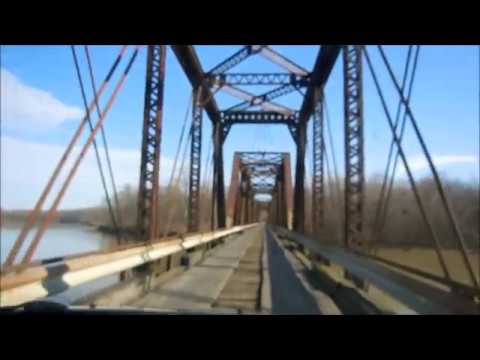 Wabash Cannonball Bridge St Francisville, Illinois - YouTube
