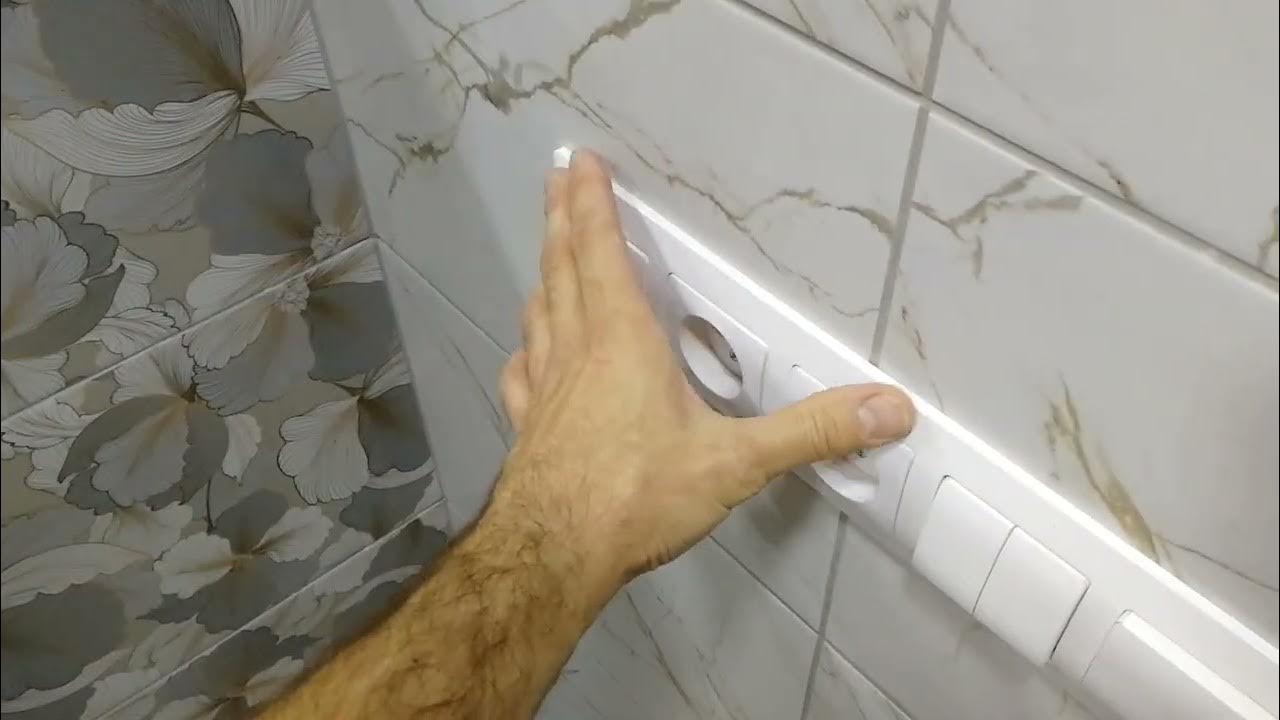 Розетки и выключатели в ванной в зоне раковины - YouTube
