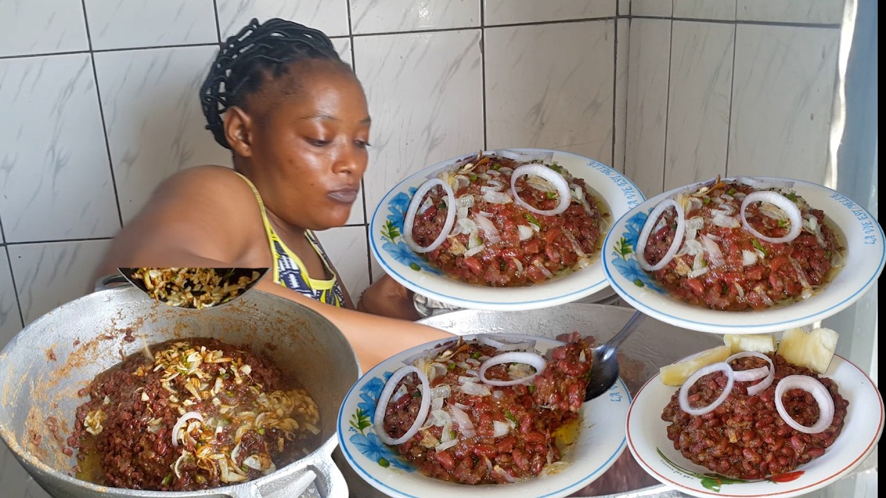 Comment Faire Le Haricot Rouge Sauté Accompagner Des Tubercules De ...