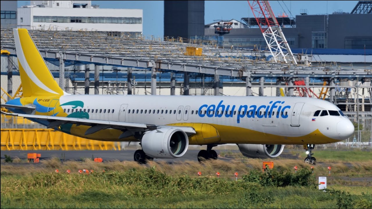 Cebu Pacific Airbus A321neo RP-C4121 Takeoff from Narita 16R | NRT/RJAA ...