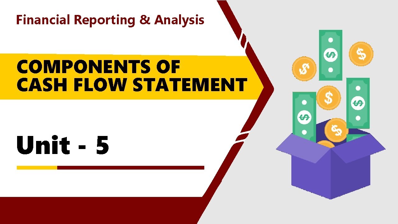 FINANCIAL REPORTING & ANALYSIS UNIT 5 Components of Cash Flow Statement ...