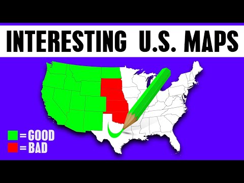 8 Really Interesting U.S. Maps You Need To See! #9