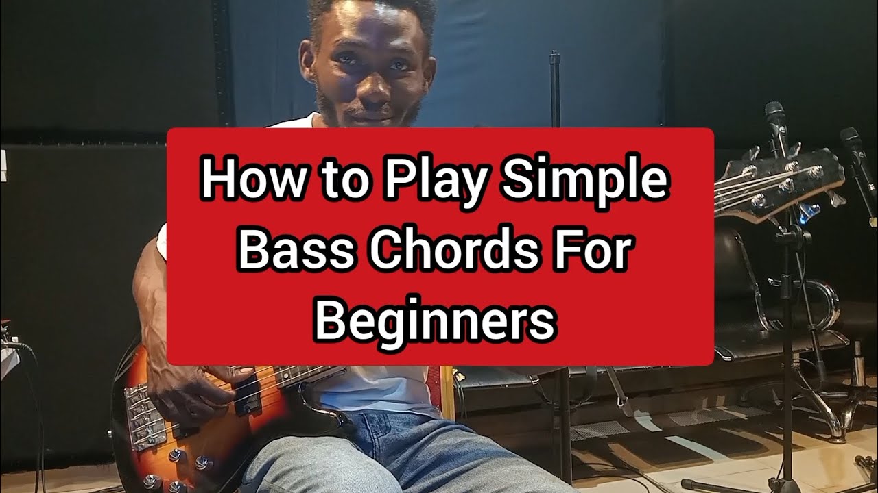 Simple Beginners Bass CHORDS - YouTube