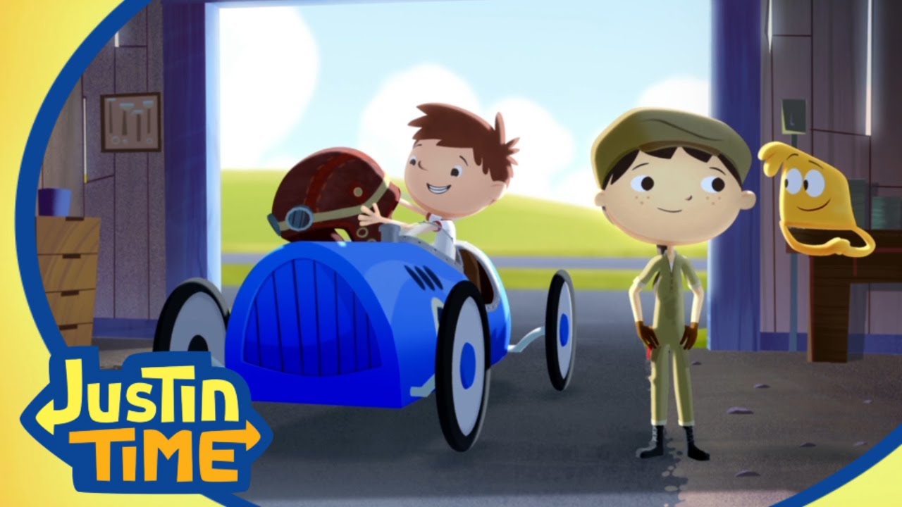 Justin is a Racecar Driver | Justin Time Season 2 Episode Clip - YouTube