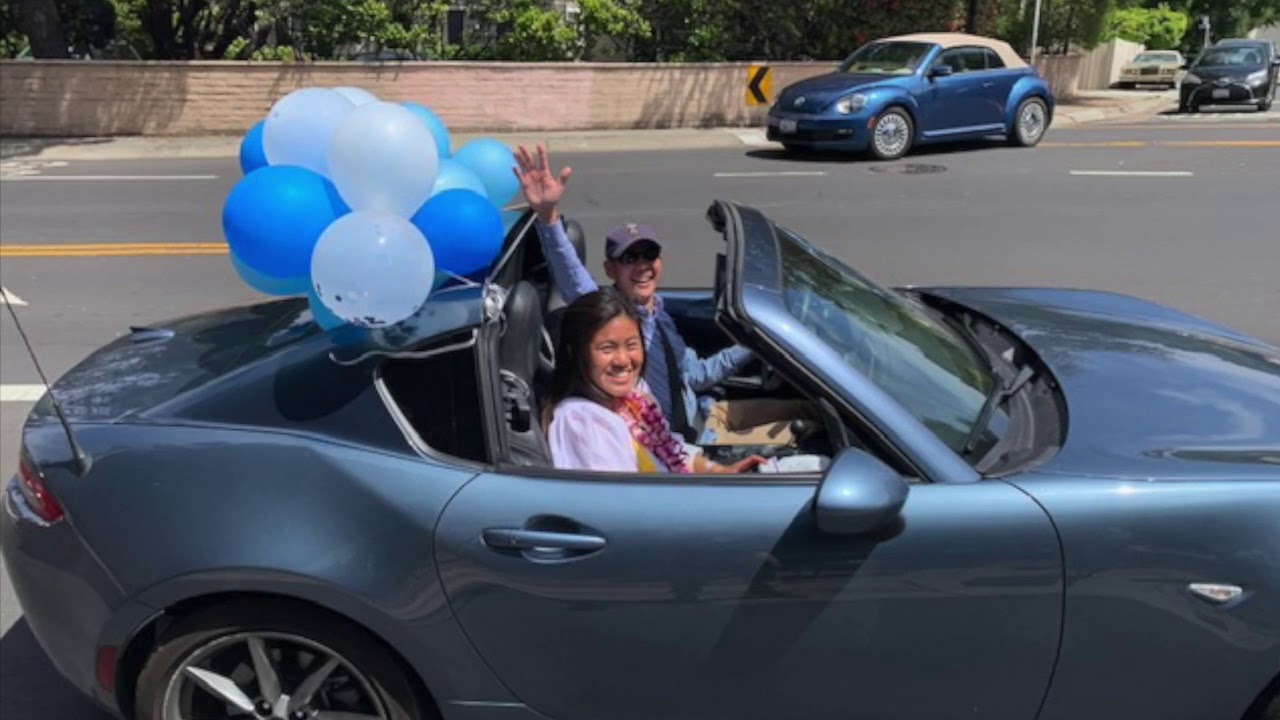 CHS 2020 car graduation - YouTube