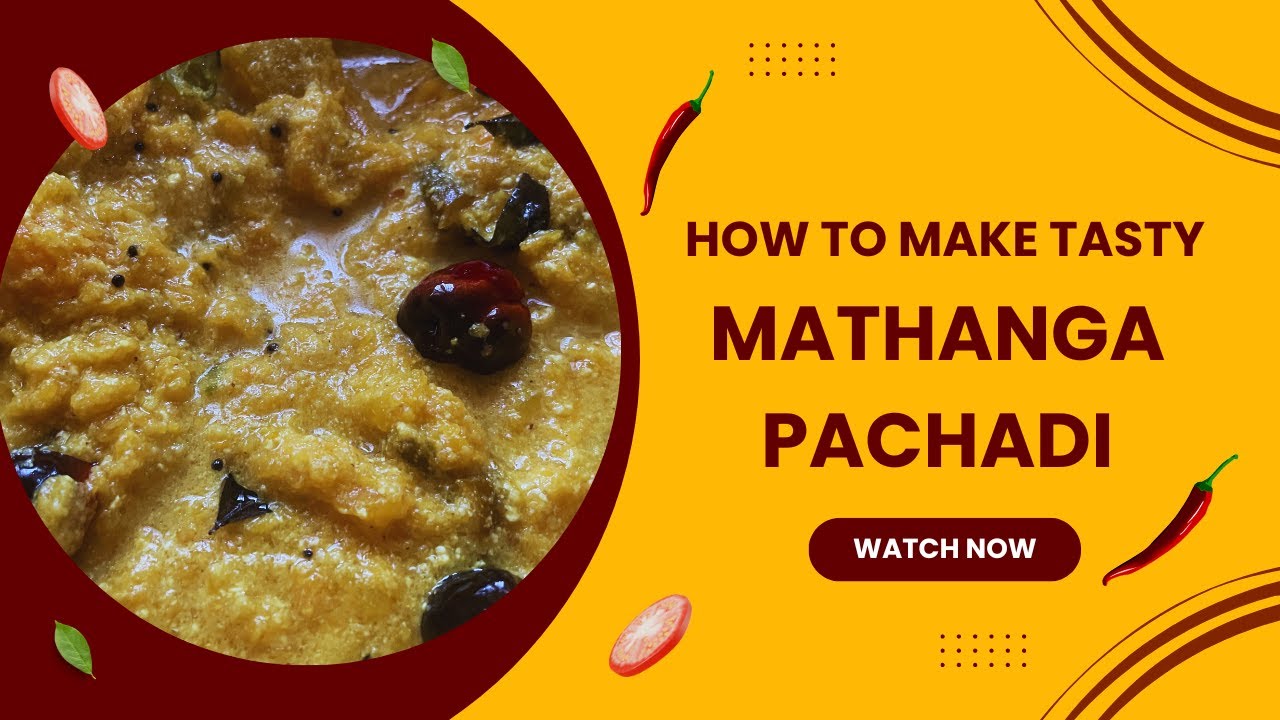 Mathanga Pachadi #mathanga #malayalam - YouTube