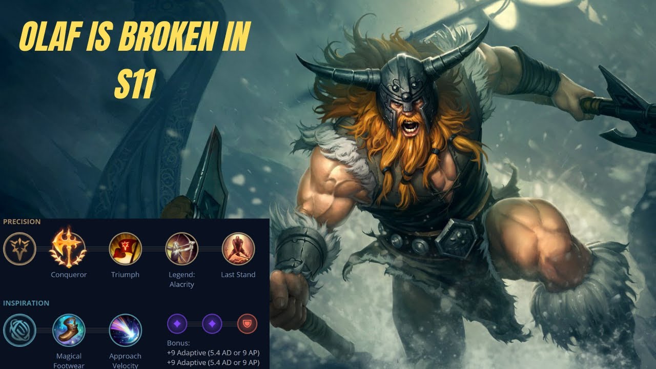 Olaf is so broken pls nerf him - YouTube