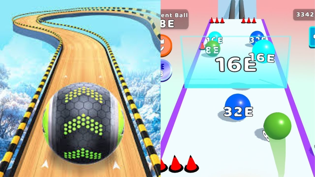 Epic Ball Run 3D vs Going Balls #ballgamezone #cutiepie22yt - YouTube