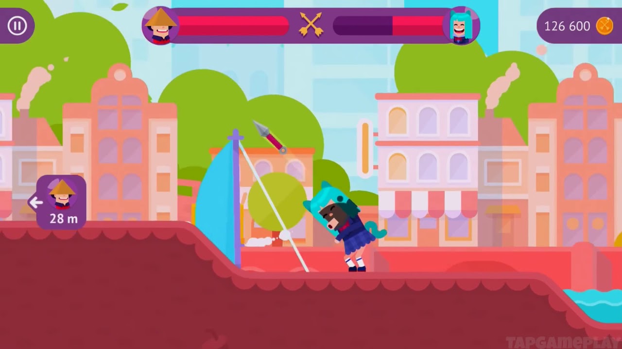 Bowmasters Gameplay Walkthrough 009 All Gold Characters iOS - YouTube