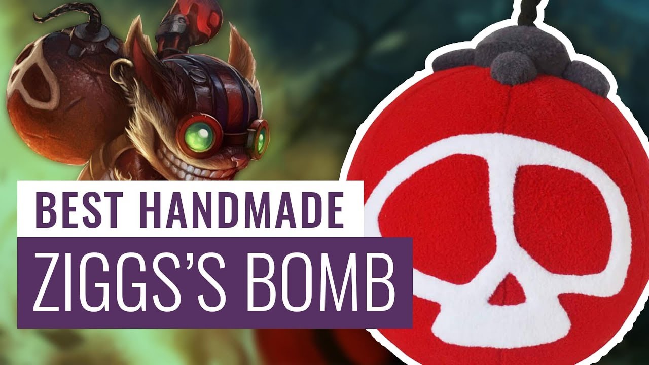 Ziggs's Bomb (League of Legends) Handmade Plush Toy - YouTube