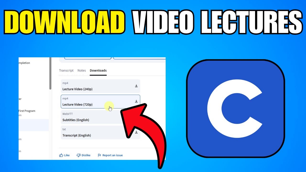 How to Download Video Lectures in Coursera -- New Method - YouTube
