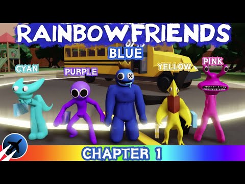 The RAINBOW FRIENDS vs RF Chapter 1 (Rainbow Friends Roblox) - YouTube