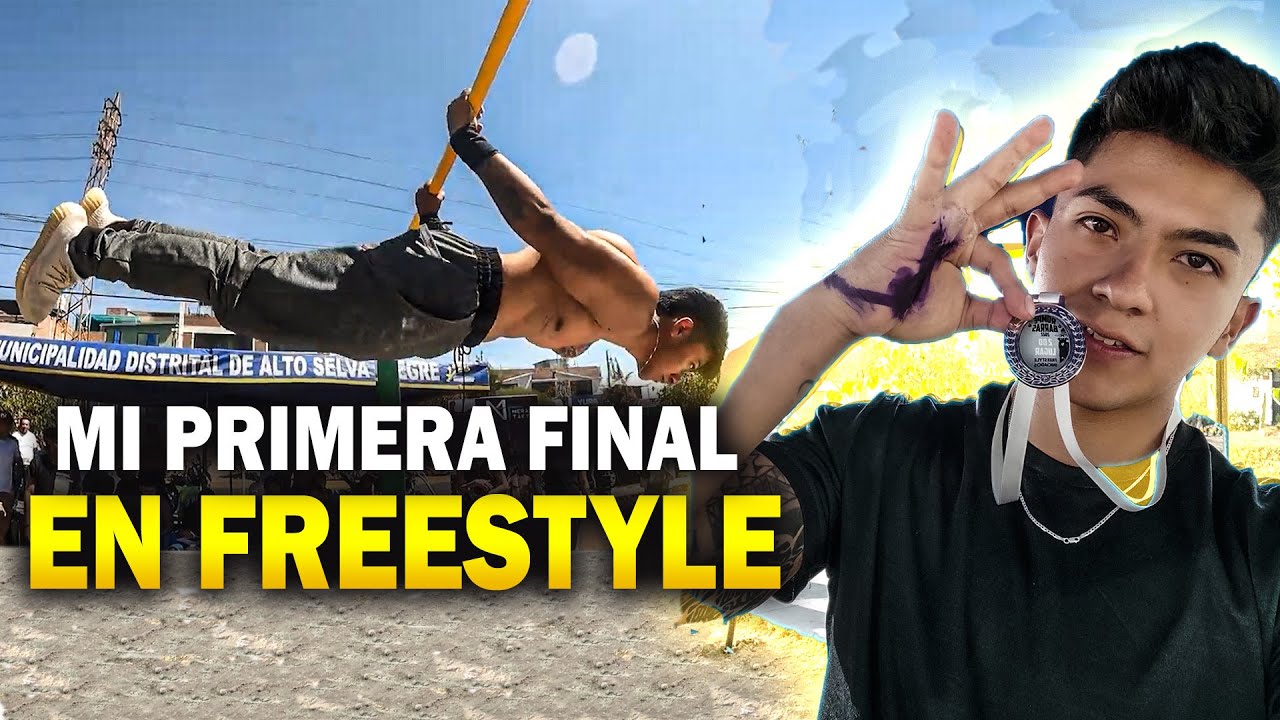 MI PRIMERA FINAL COMPITIENDO EN FREESTYLE - ROMPE BARRAS 2022 - YouTube