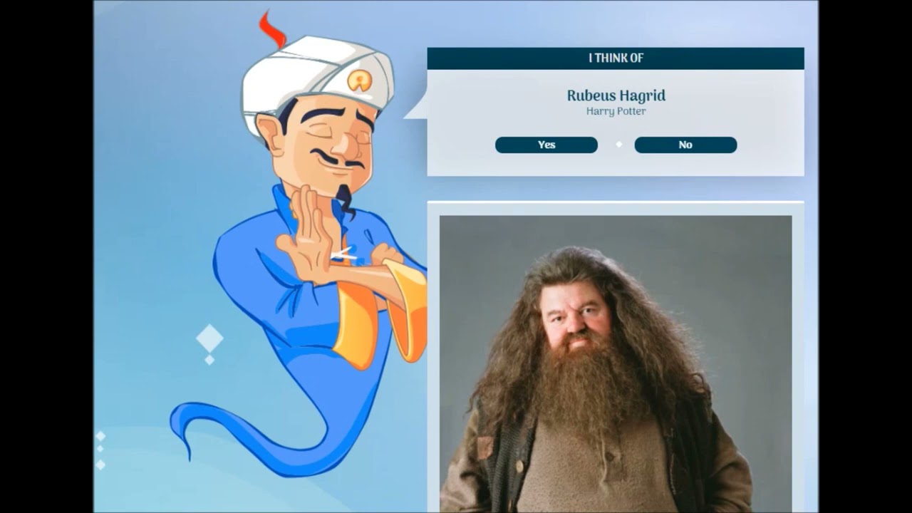 Akinator | Guessing Harry Potter Characters! 1 - YouTube
